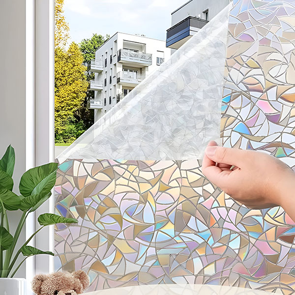 Dekorativní statická fólie (200 x 45 cm) | PRISMWRAP – Frilla.cz